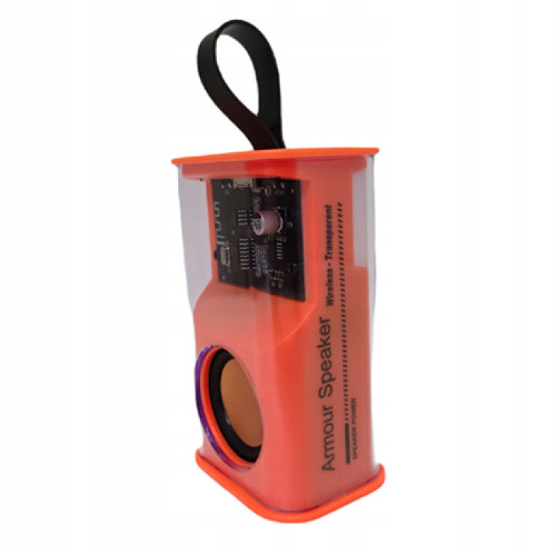 Battle Armor Transparent 5W Wireless Speaker - Gadget Therapy